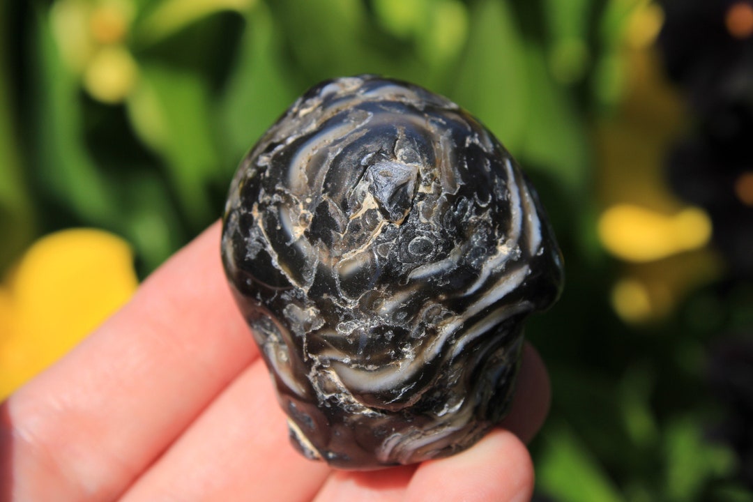 Enhydro Polished Agate Free Shape Water Crystal Emotional Healing Water ...