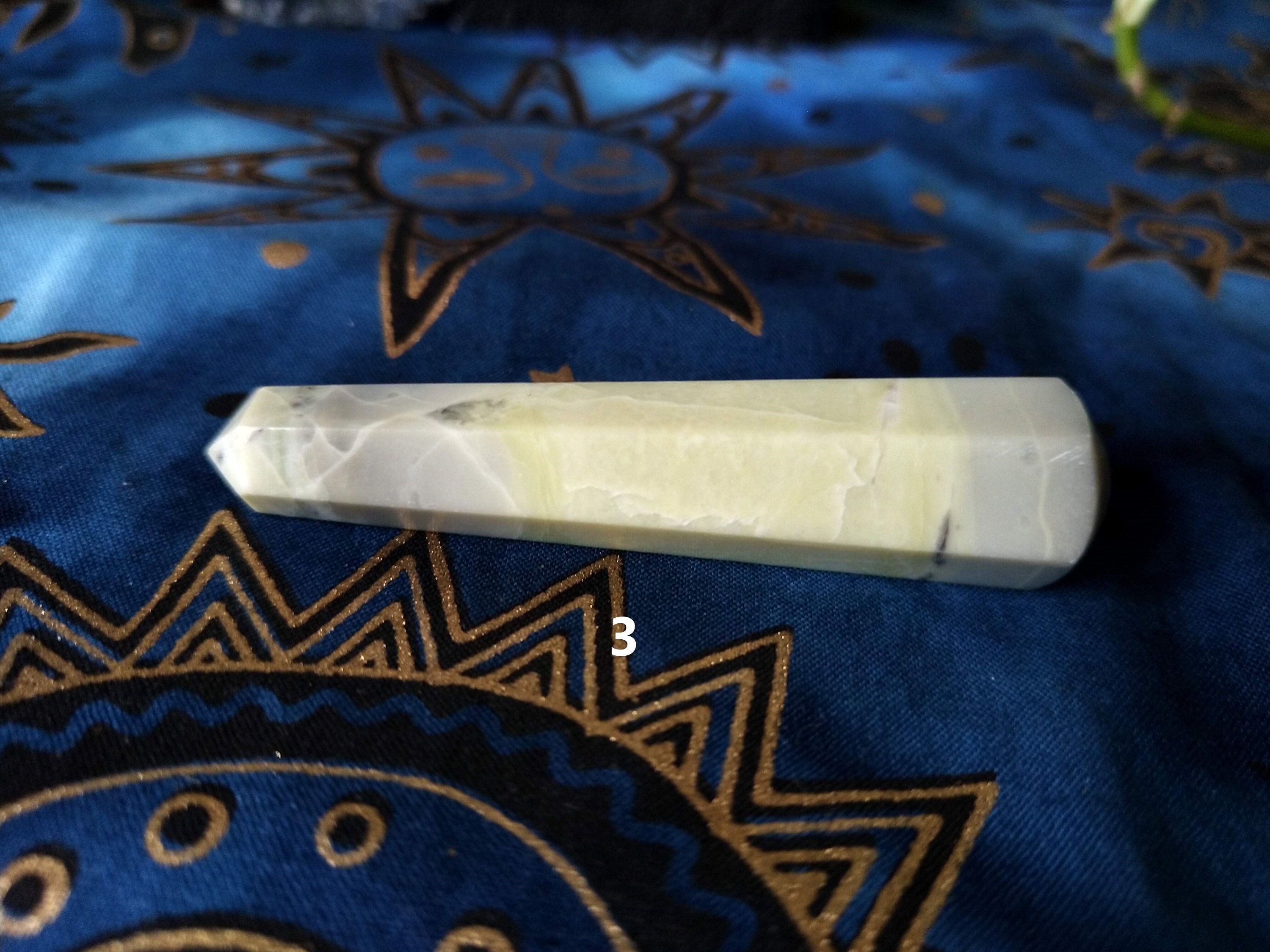 Crystal Healing Serpentine Infinite Mini Massager Wand Gather & Direct ...