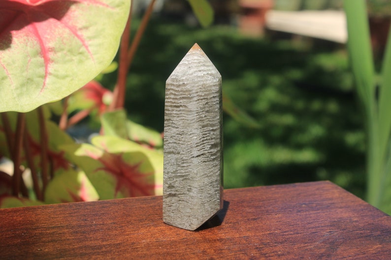 Thousand Layer Quartz Point the Journey Crystal Lodolite - Etsy