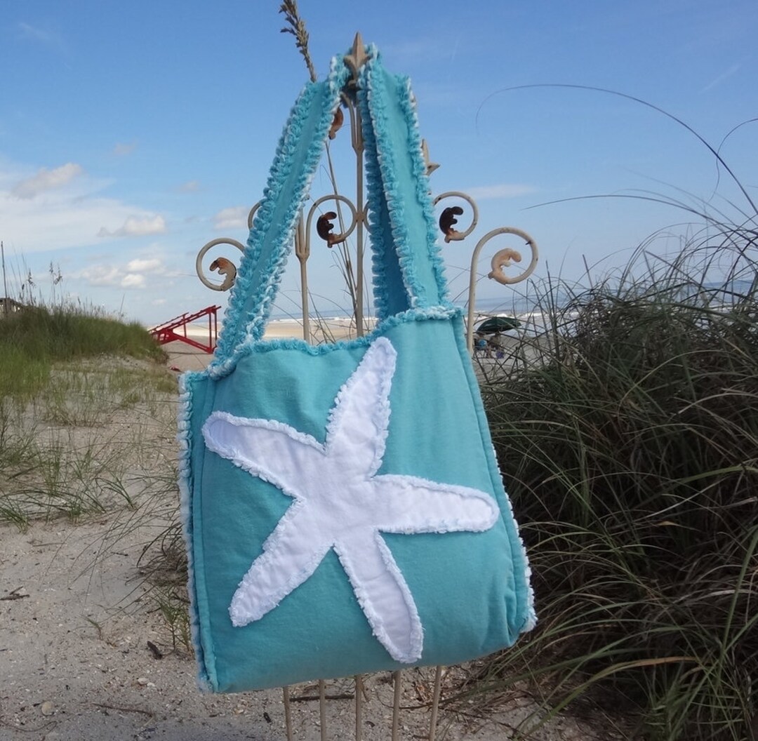 COASTAL STARFISH BEACH Bag - Etsy