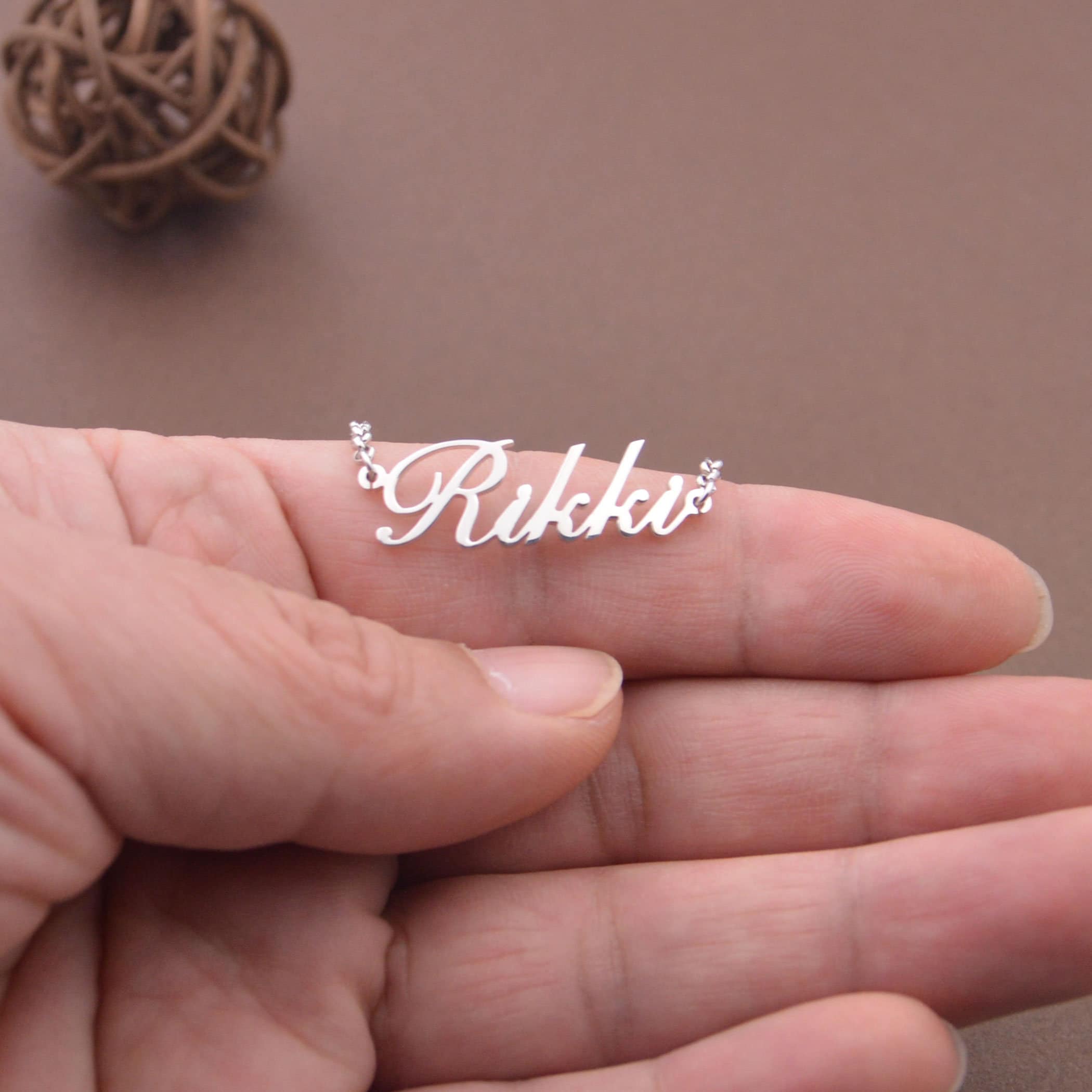 Personalized Sterling Silver Name Bracelet-custom | Etsy