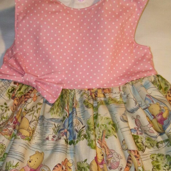 Pink Classic Winnie the Pooh Dress - Etsy