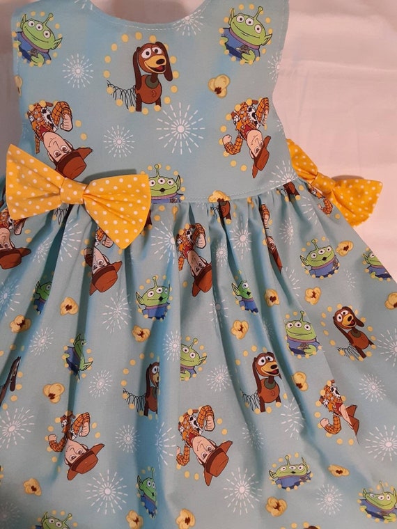 Toy Story Dress Toddler Baby Toy Story Party Dress Birthday | Etsy