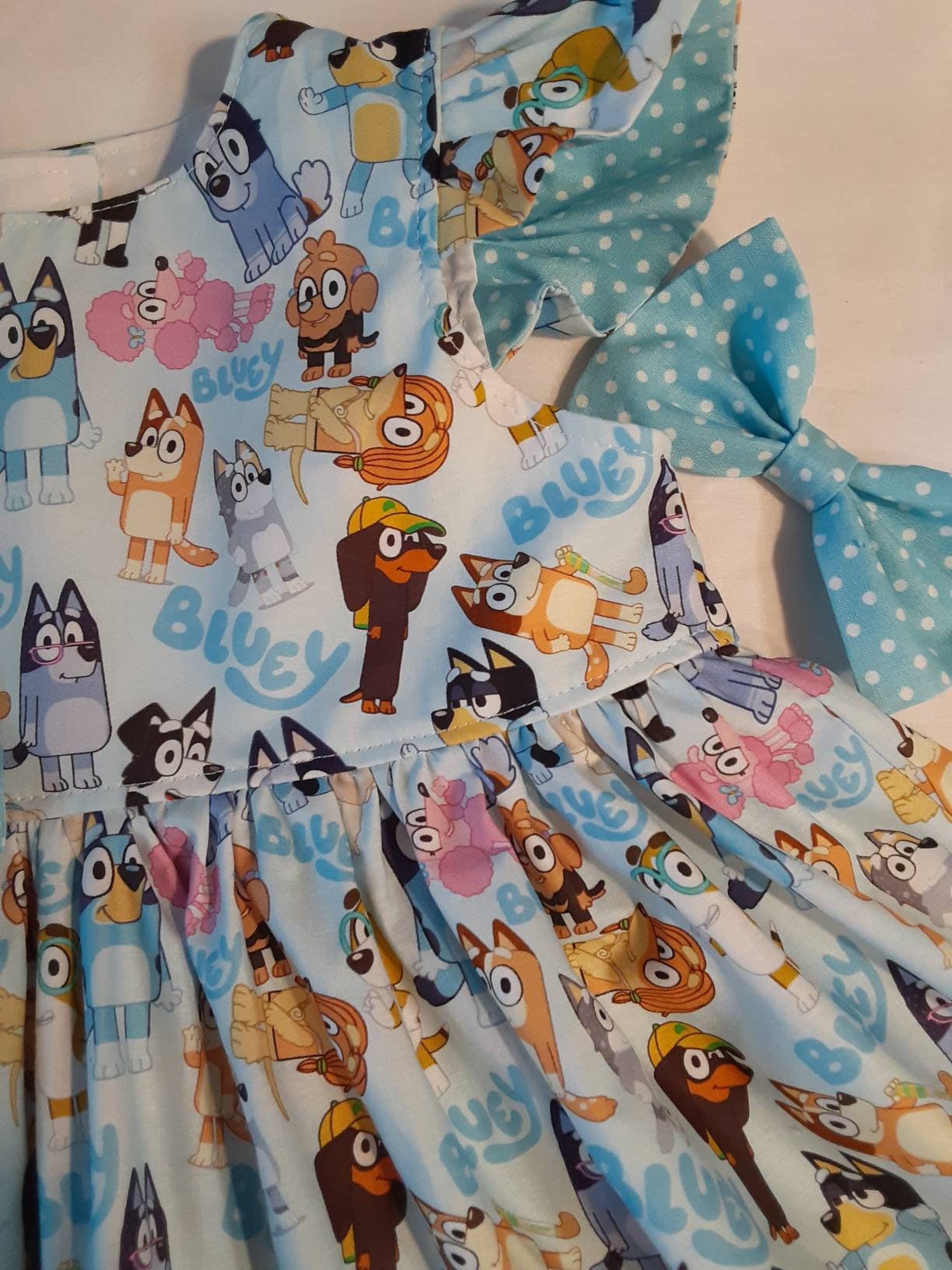 BLUEY Dress Bluey Cartoon Family Bingo Bandit &chilli Bluey - Etsy Canada