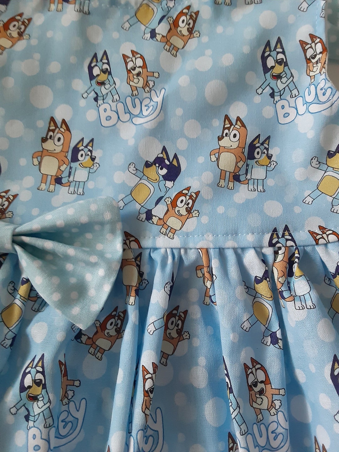 BLUEY Dress Bluey & Bingo Dog Family Bingo Bluey Birthday Party Dress ...