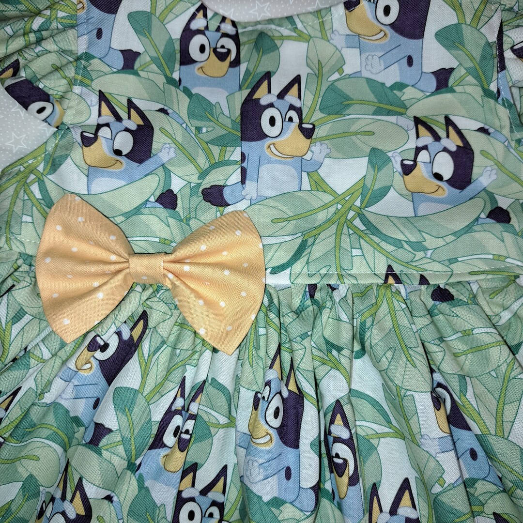 BLUEY Dress Bluey Family Bingo Bluey Birthday Party Dress 1st Birthday ...