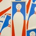 Long 2 Colour Bowling Pin Screen Print - Etsy