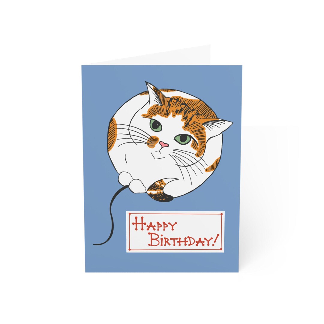 Smudge Birthday Card - Etsy