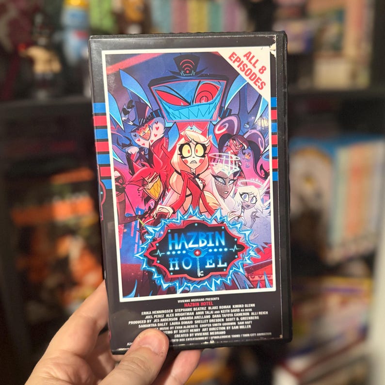 Hazbin Hotel Season 2 VHS “art Piece” - Etsy