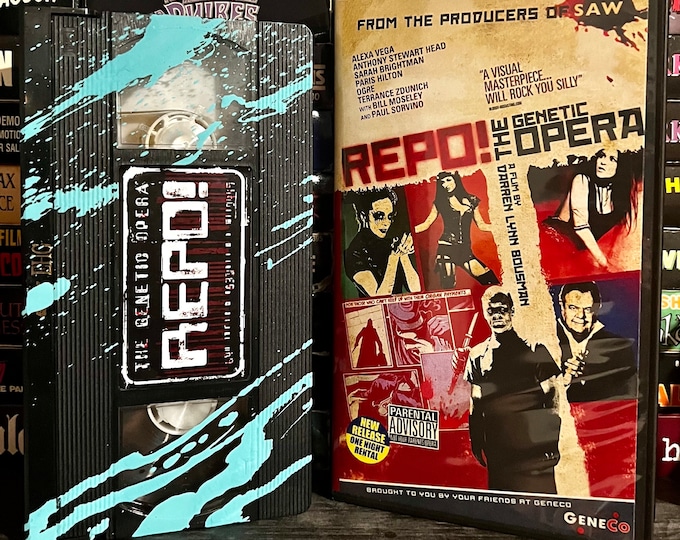 REPO! the Genetic Opera VHS “art Piece” - Etsy