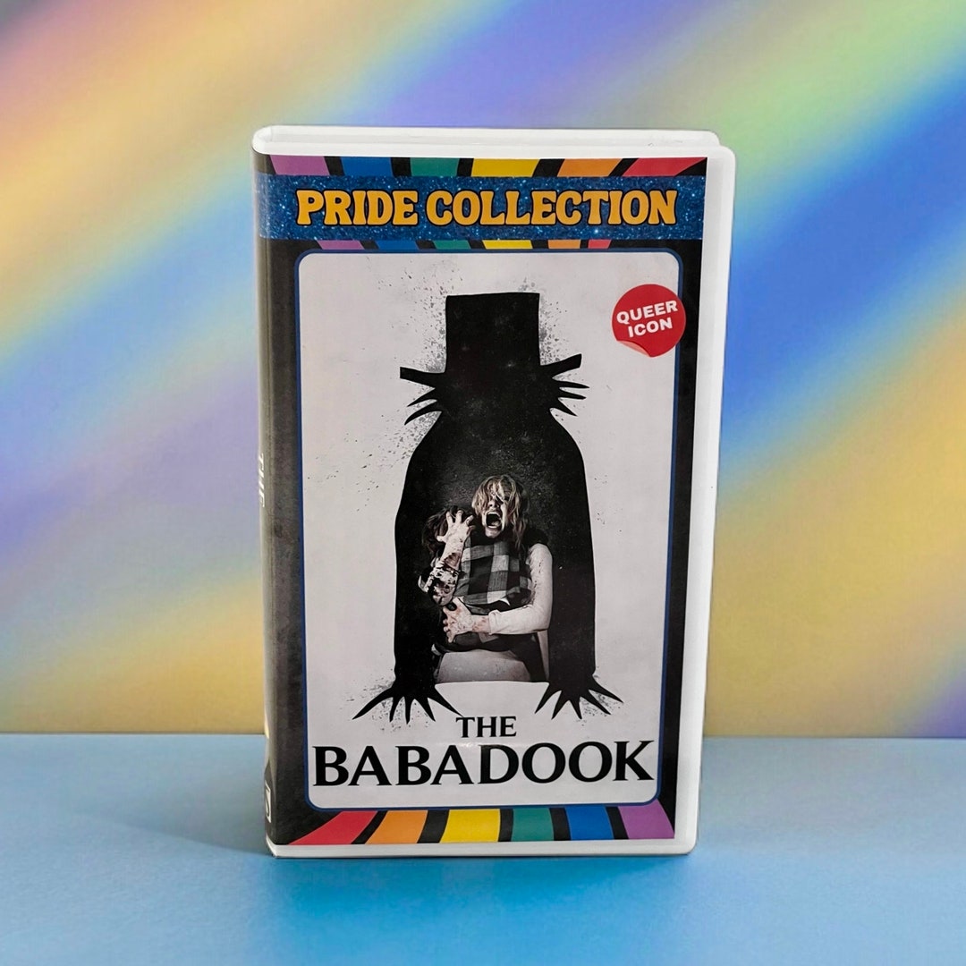 PRIDE 2024 - the Babadook “VHS Artpiece” - Etsy
