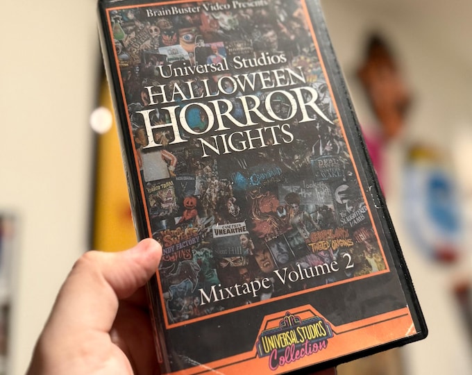 Horror Nights Mixtape Vol 2 VHS “artpiece” - Etsy