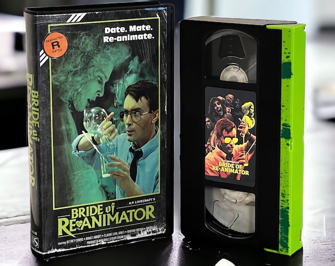 Bride of Re-animator VHS “art Piece” - Etsy