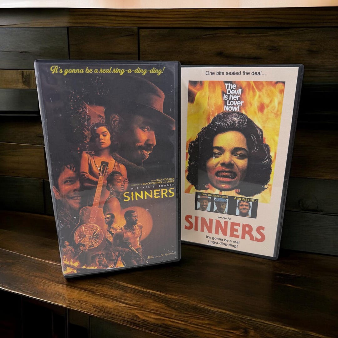 SINNERS VHS “art Piece” - Etsy