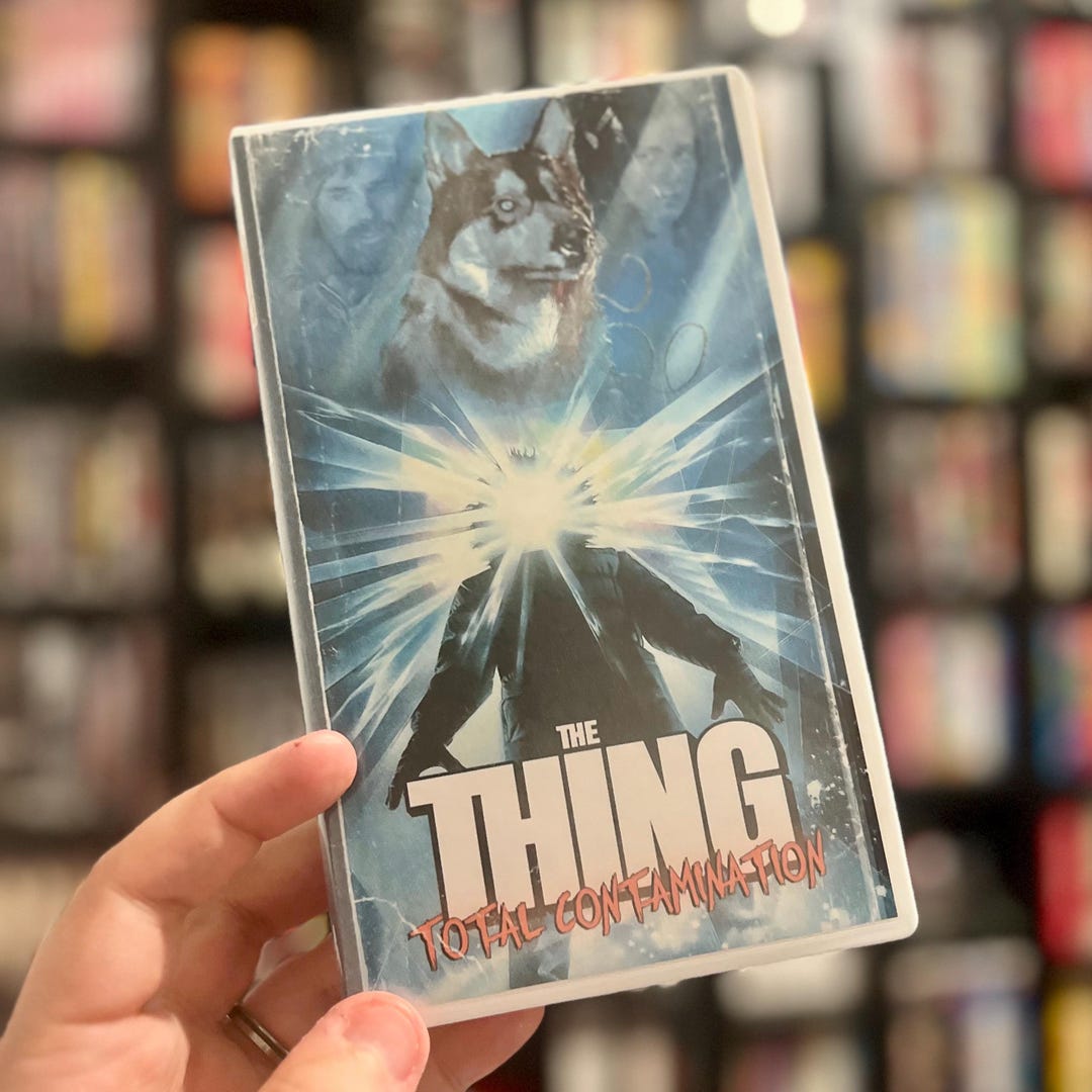 The Thing VHS Artpiece - Etsy