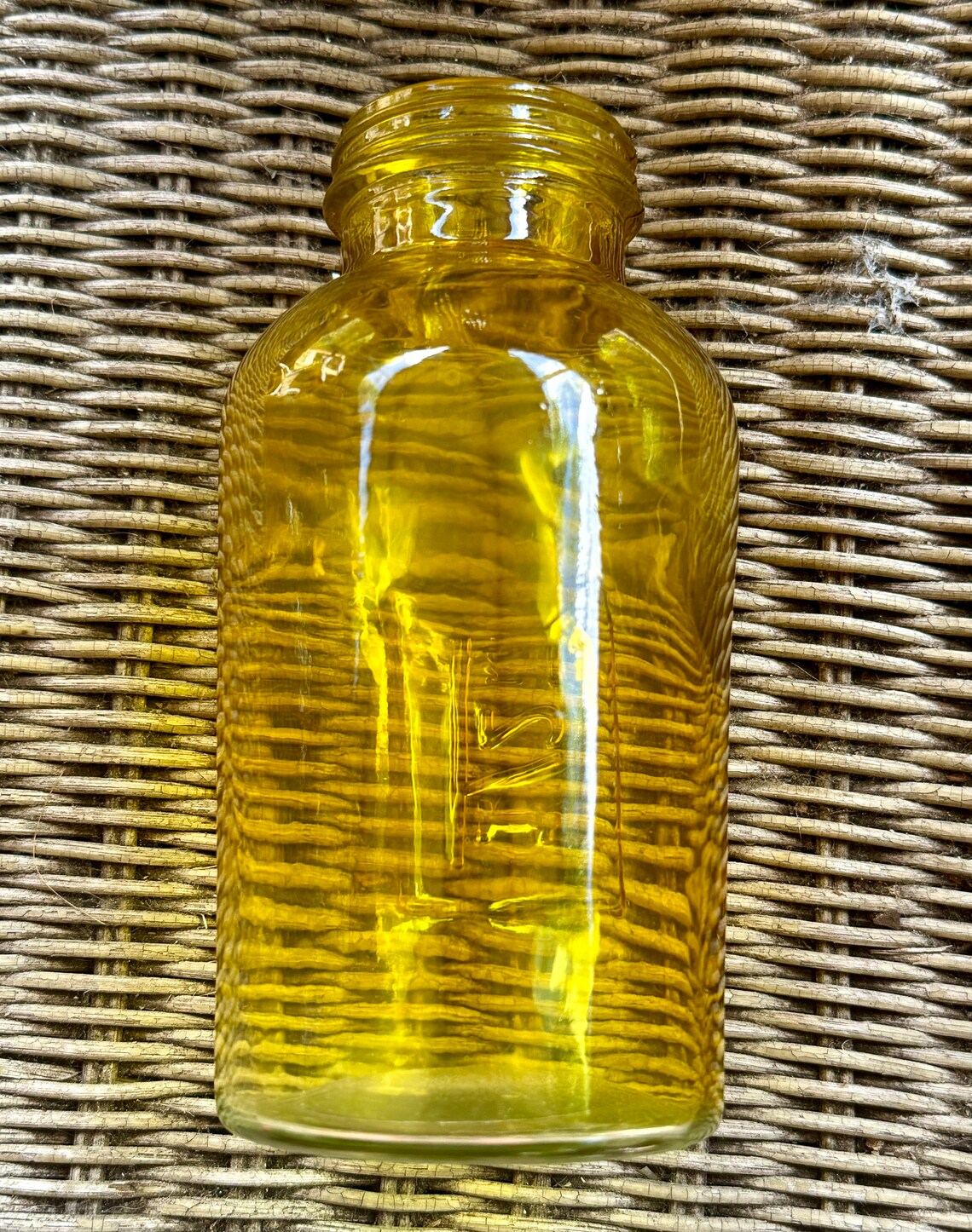 Vintage Glass Apothecary Jar - Etsy