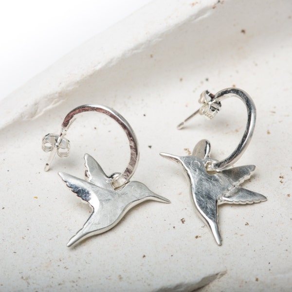 Hummingbird Earrings - Etsy