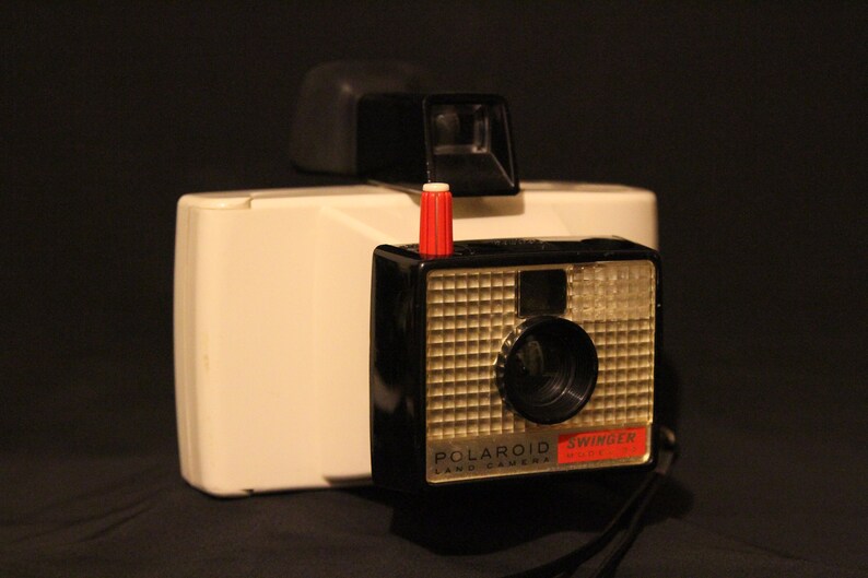 Polaroid Camera, Polaroid Swinger Land Camera Model 20, Instant Film ...