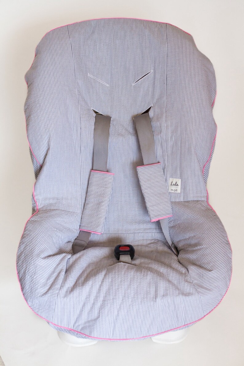 Custom Car Seat Cover With Matching Buckle Covers - Etsy