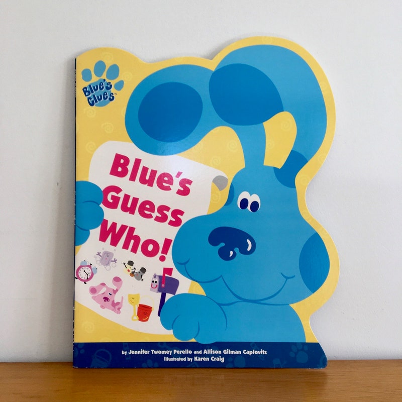 Blues Clues Yellow Book - Etsy