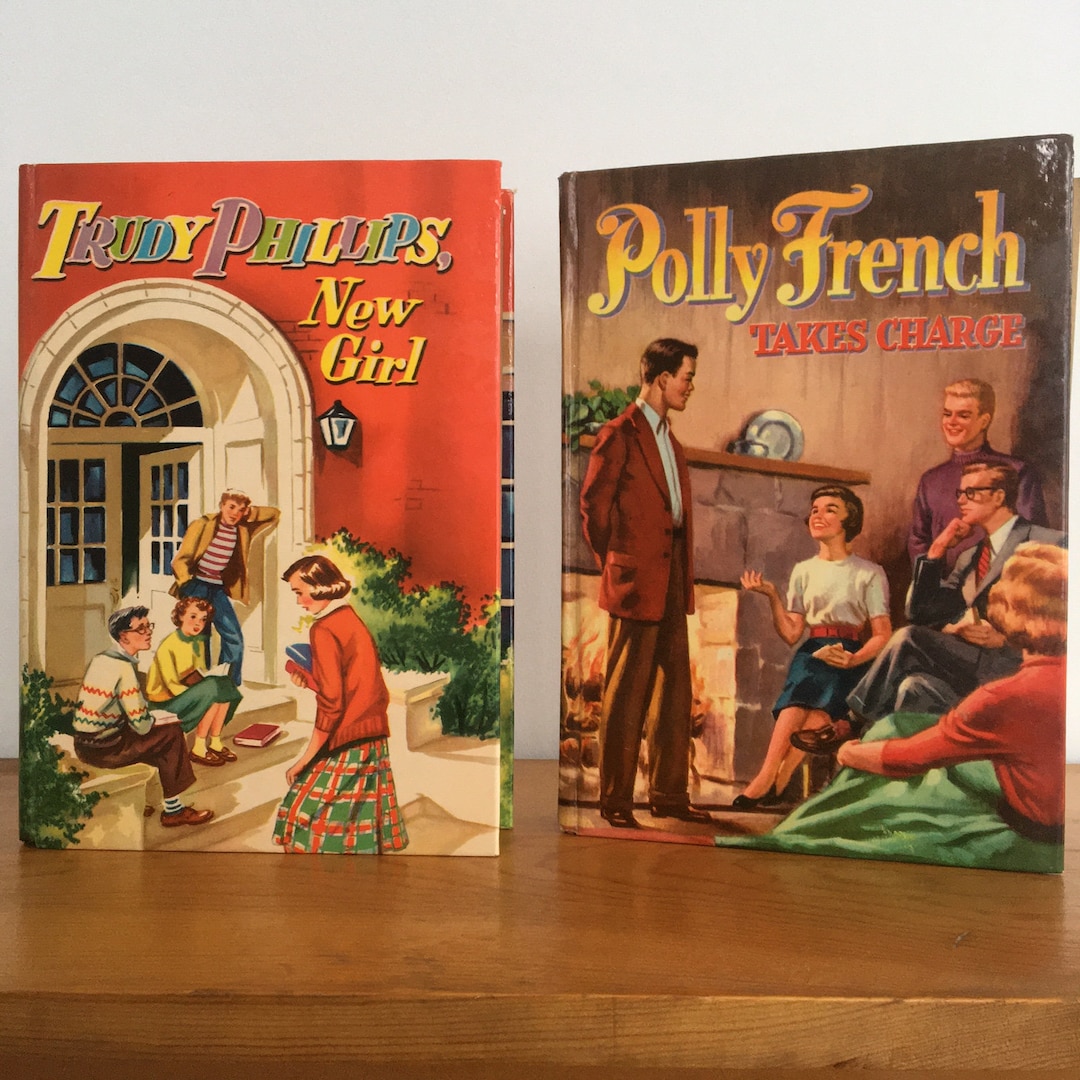 1950s Teen Book Bundle: Polly French Takes Charge and Trudy Phillips ...