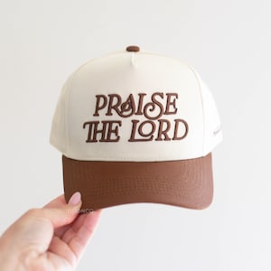 Praise the Lord Christian Trucker Hat | Psalm 150:6 | Adjustable ...