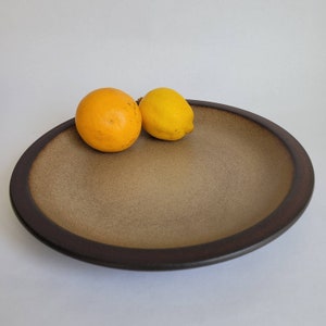 Edith Heath Ceramics “mojave Glaze” 11 Inch Dinner Plate Red With Tan ...