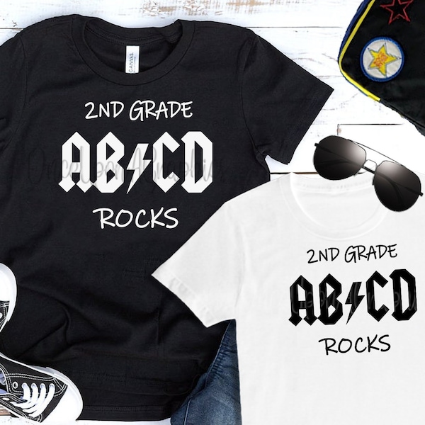 2nd Grade Rocks - Etsy