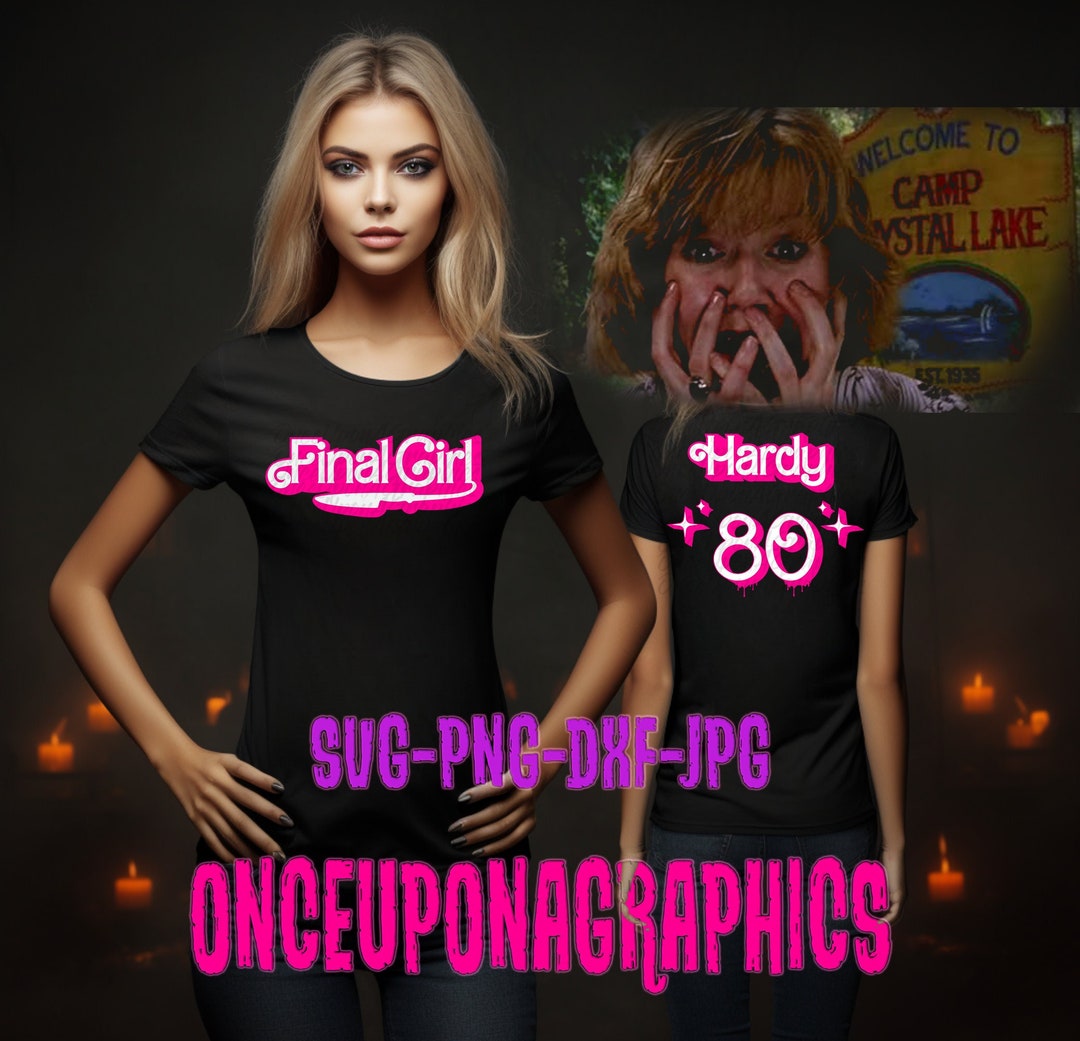 Final Girl Friday the 13th Jersey SVG - Horror Halloween (digital ...