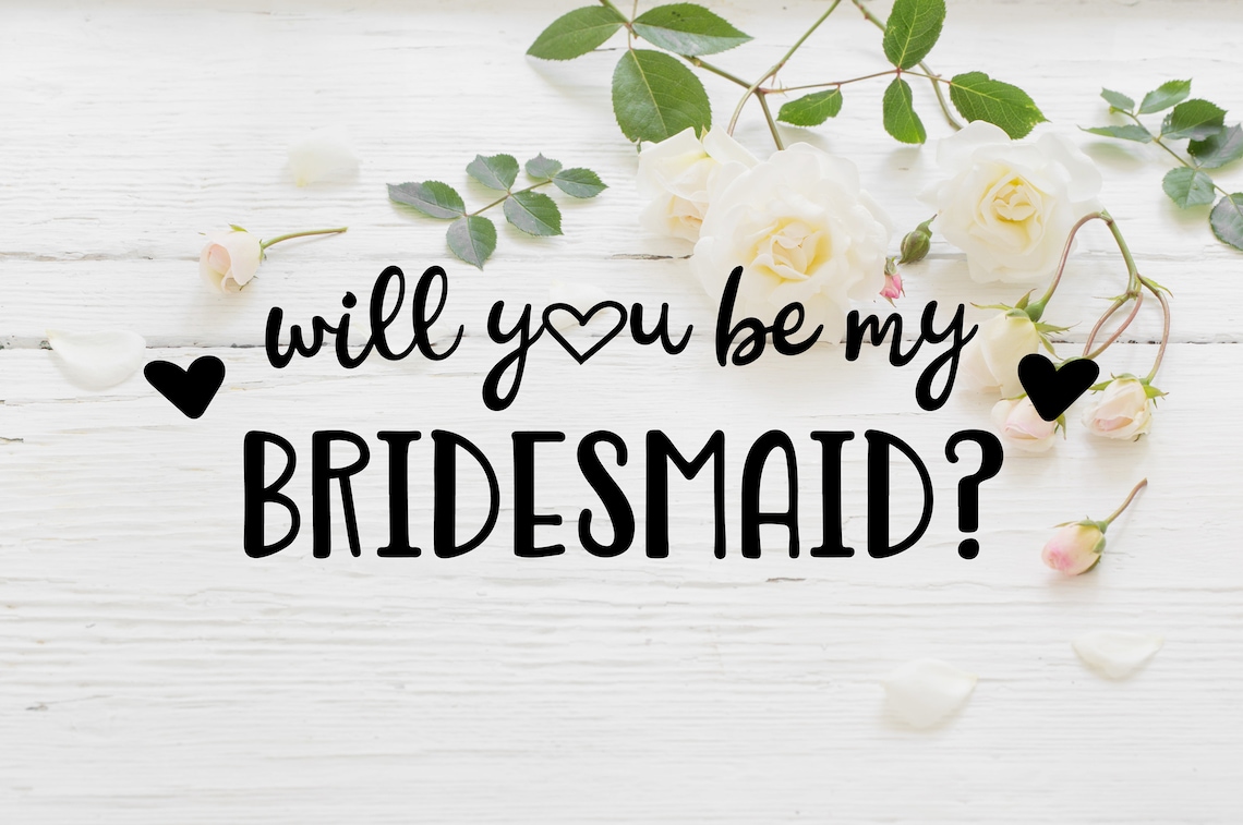 Will You Be My Bridesmaid Bridesmaid Proposal Bridesmaid - Etsy