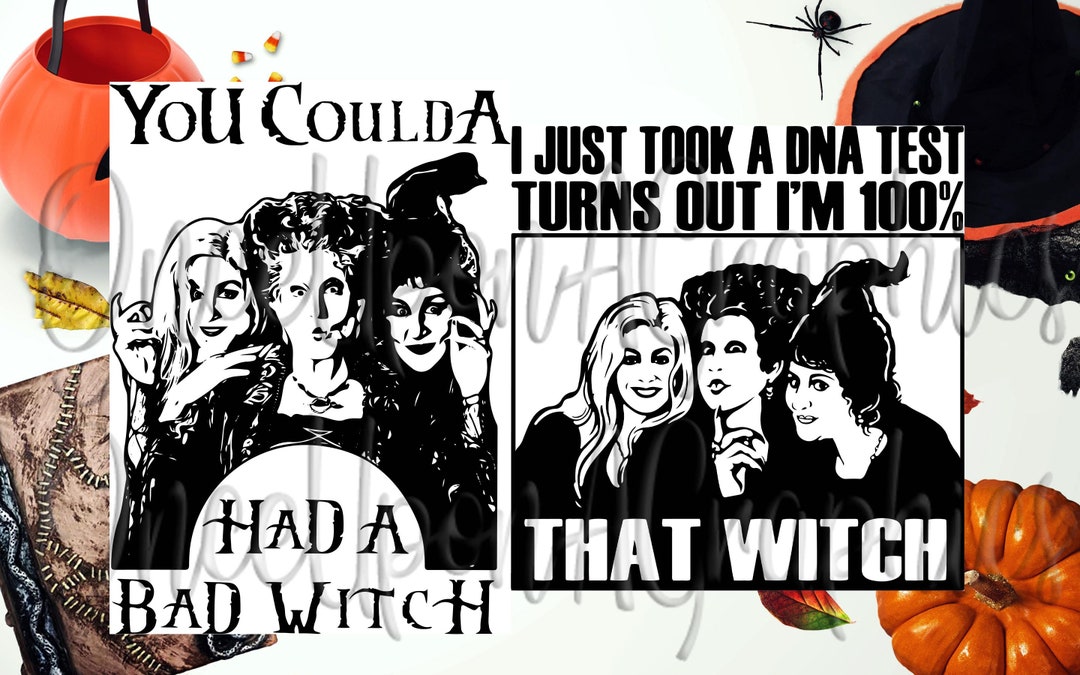 Hocus Pocus Lizzo SVG Bundle: Sanderson Sisters Shirt Designs (digital ...