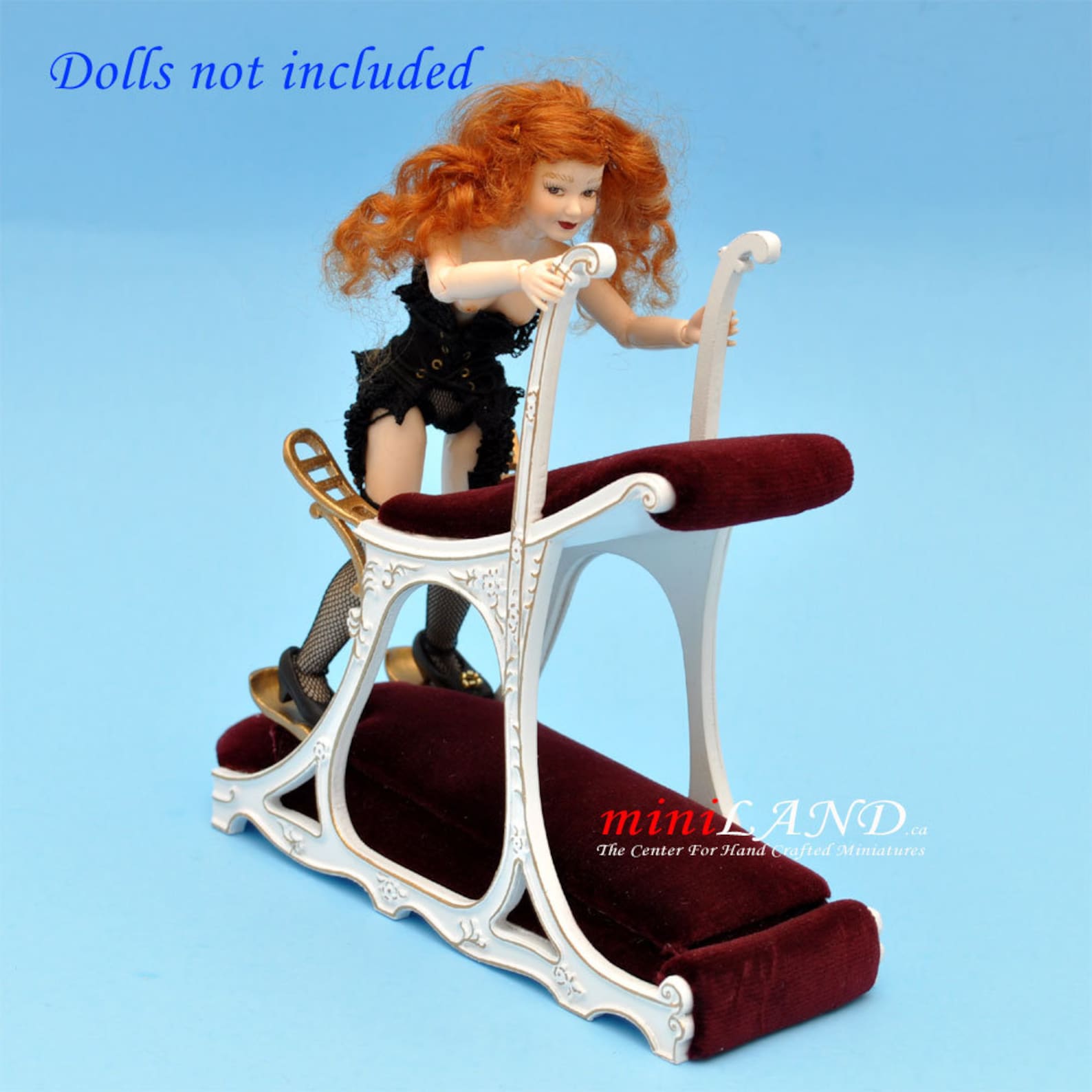 Prince Bertie Love Seat Chair Dollhouse Miniature 1:12 Scale - Etsy UK