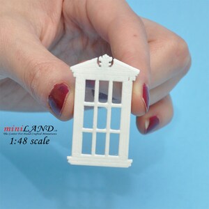 1:48 1/4" Quarter Scale Single Window UNFINISHED With Plexiglas ...