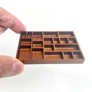 Miniature Trinket Organizer or Shelf Printer Tray Sewing Sorting ...