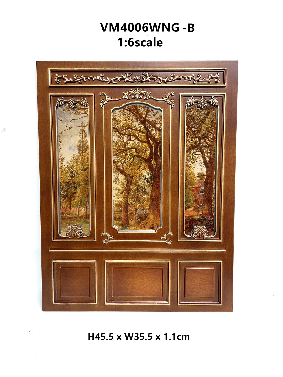 Wall Panel in 1:6 Scale or Background for Photographs Dolls Collectors ...