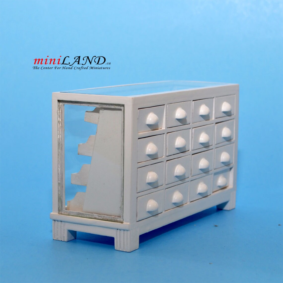 Store Haberdasher Counter 16 Drawers Unit Art Deco Dollhouse | Etsy