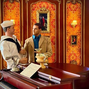 Wall Panel in 1:6 Scale or Background for Photographs Dolls Collectors ...