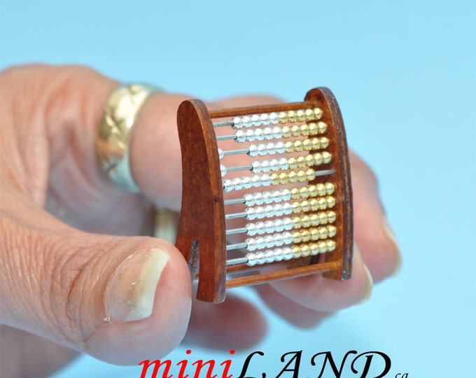 Quality Abacus Dollhouse Miniature 1:12 Scale School Desk - Etsy