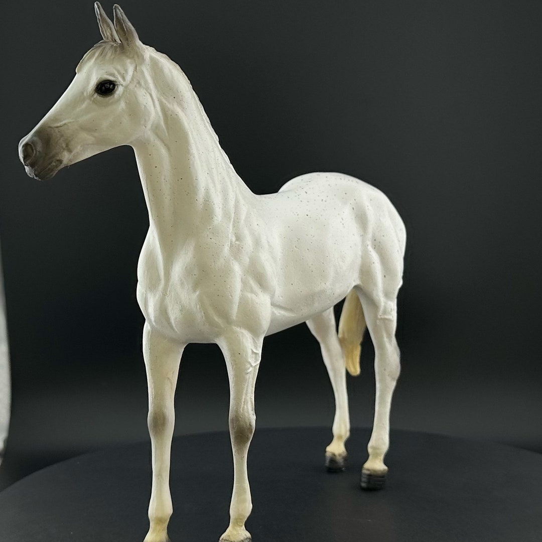 White Miniature Horse 1:12 Scale Polyresin Dollhouse Miniature Scale - Etsy