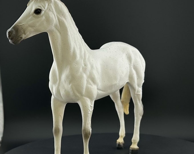 White Miniature Horse 1:12 Scale Polyresin Dollhouse Miniature Scale - Etsy