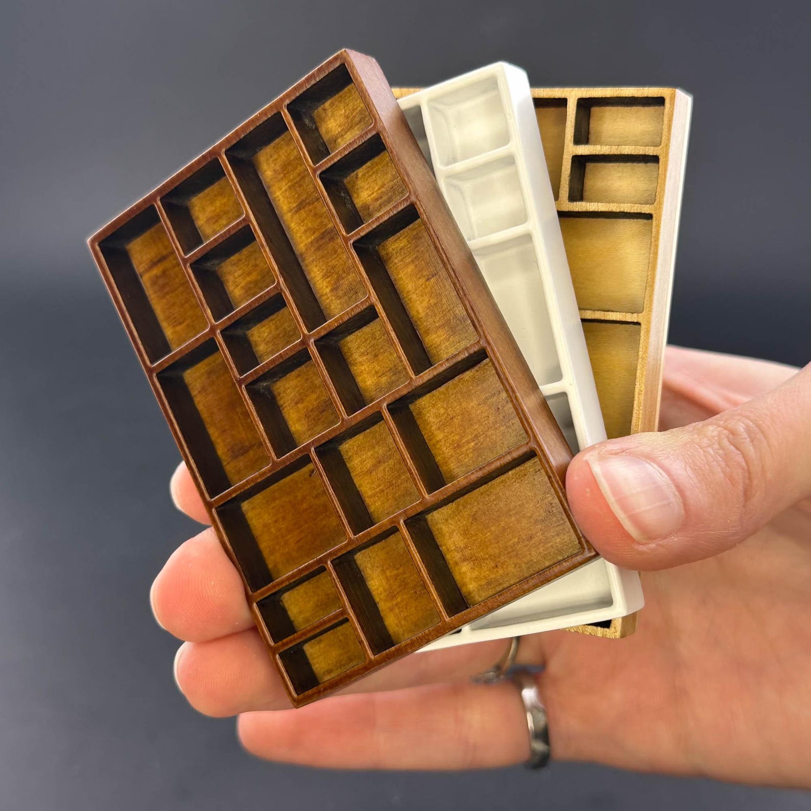 Miniature Trinket Organizer or Shelf Printer Tray Sewing Sorting ...