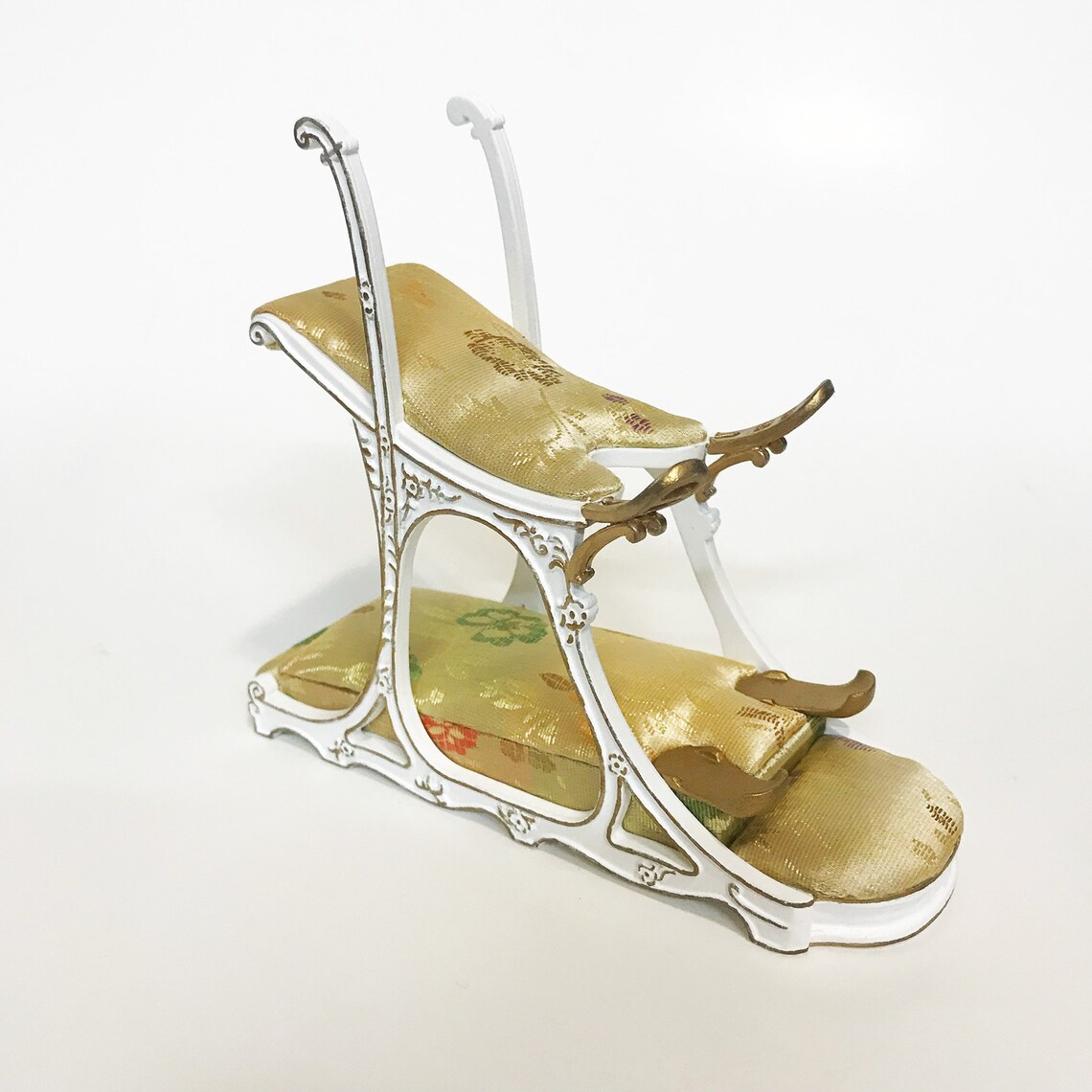 Prince Bertie Love Seat Chair Dollhouse Miniature 1:12 Scale Paris Le ...