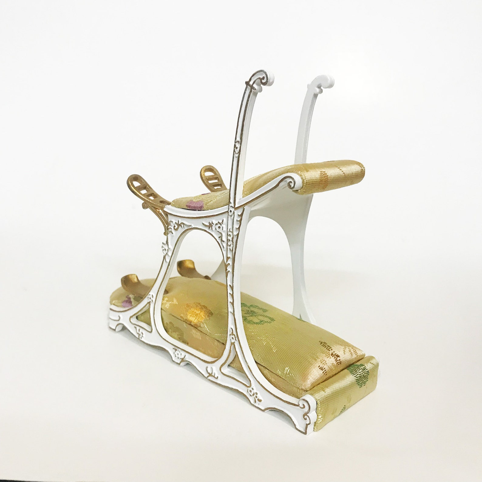 Prince Bertie Love Seat Chair Dollhouse Miniature 1:12 Scale Paris Le ...