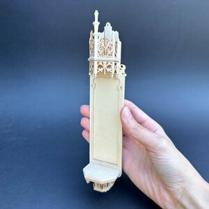 A Niche for a Statue Unpainted Unfinish Wooden Gothic 1:12 Dollhouse ...