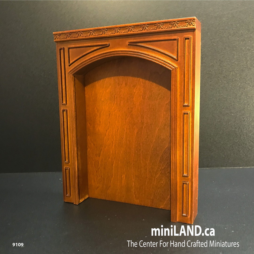 MANOR PANEL Plain Arc Wall Panel UNIT - 7"w 9109WN 1:12 Scale Dollhouse ...
