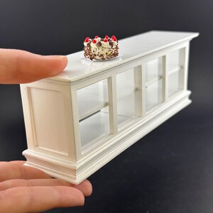 Wooden White Store Counter Store Shop Stand Display Dollhouse Miniature ...