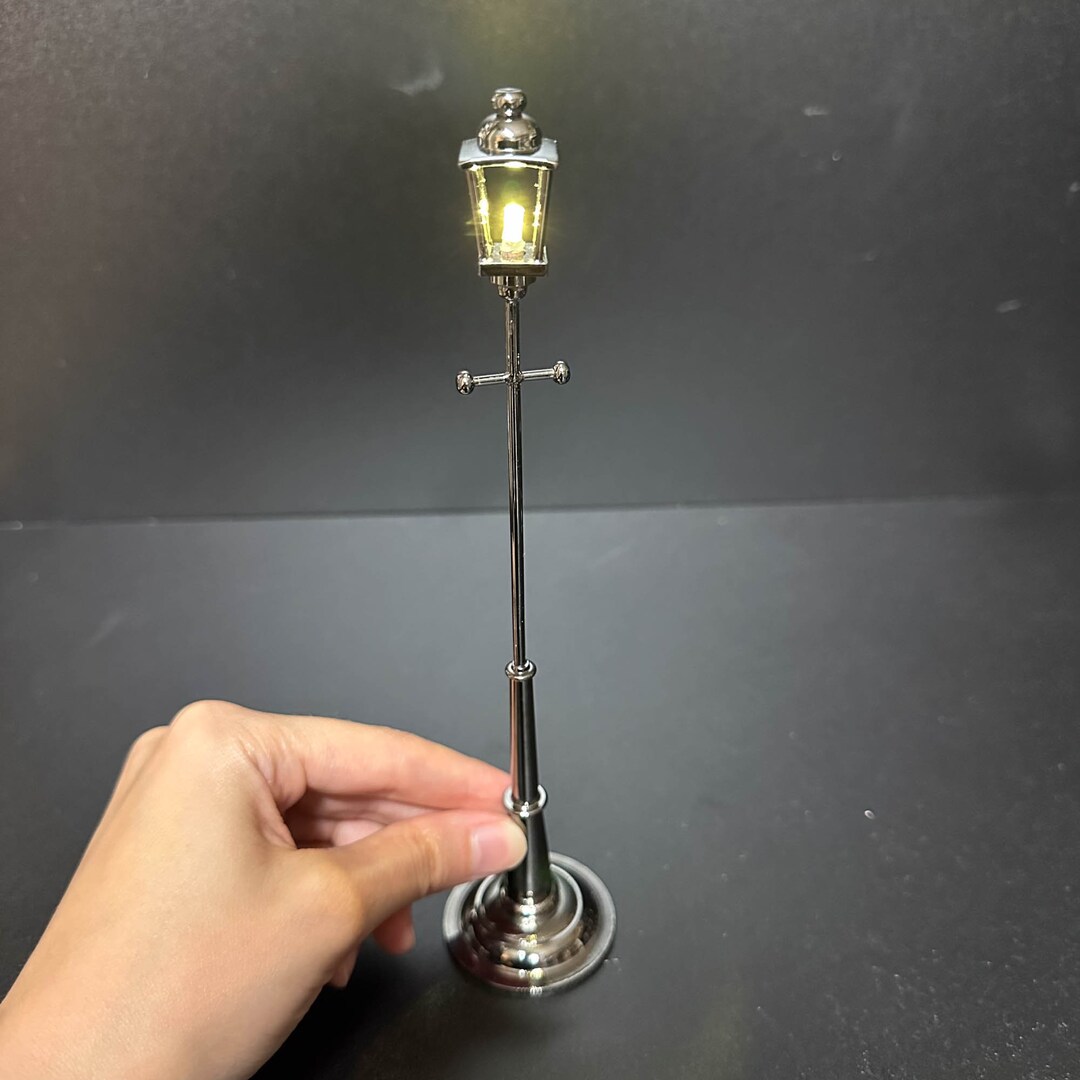 8" Street Garden Carriage Lamp Light LED Super Bright With On/off ...