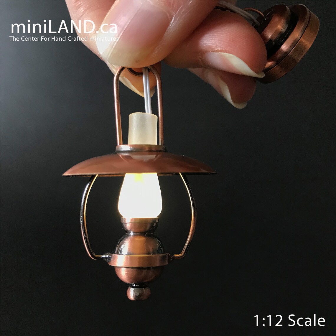 Miniature Lighting Led Battery Light Hanging Copper Ceiling | Etsy