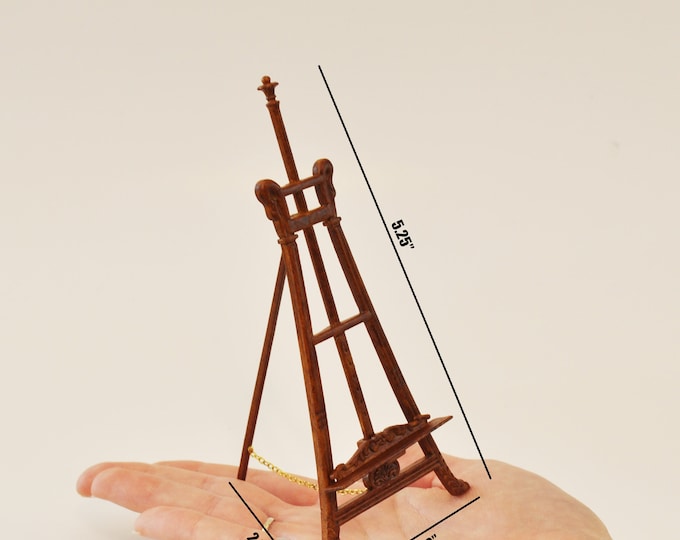 Artists Easel Picture Stand French Wooden Walnut Paintings - Etsy