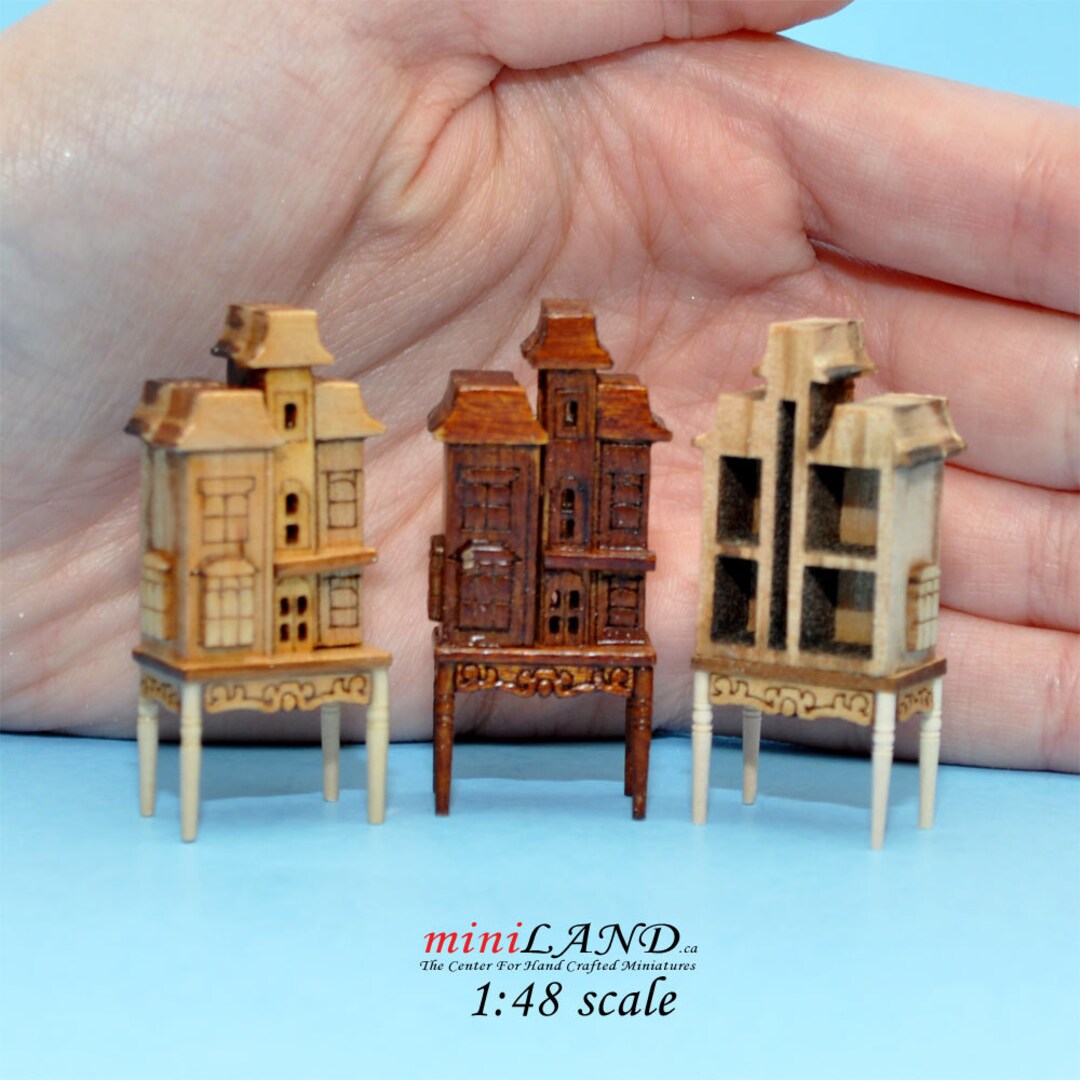 1:48 1/4 Quarter Scale Victorian Dollhouse for Dollhouse Top Quality ...